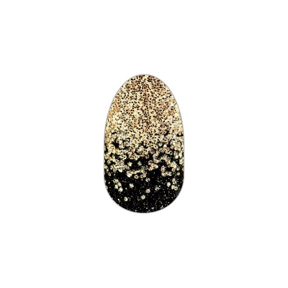 Color Street | Makeup | Color Street Ring It In Black To Gold Glitter ...